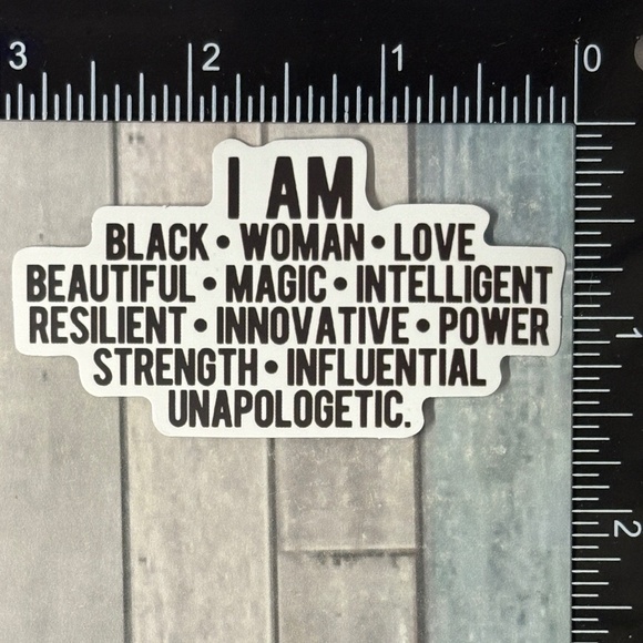 Design | 110 Black Girl Magic Affirmation Reusable Waterproof Vinyl ...